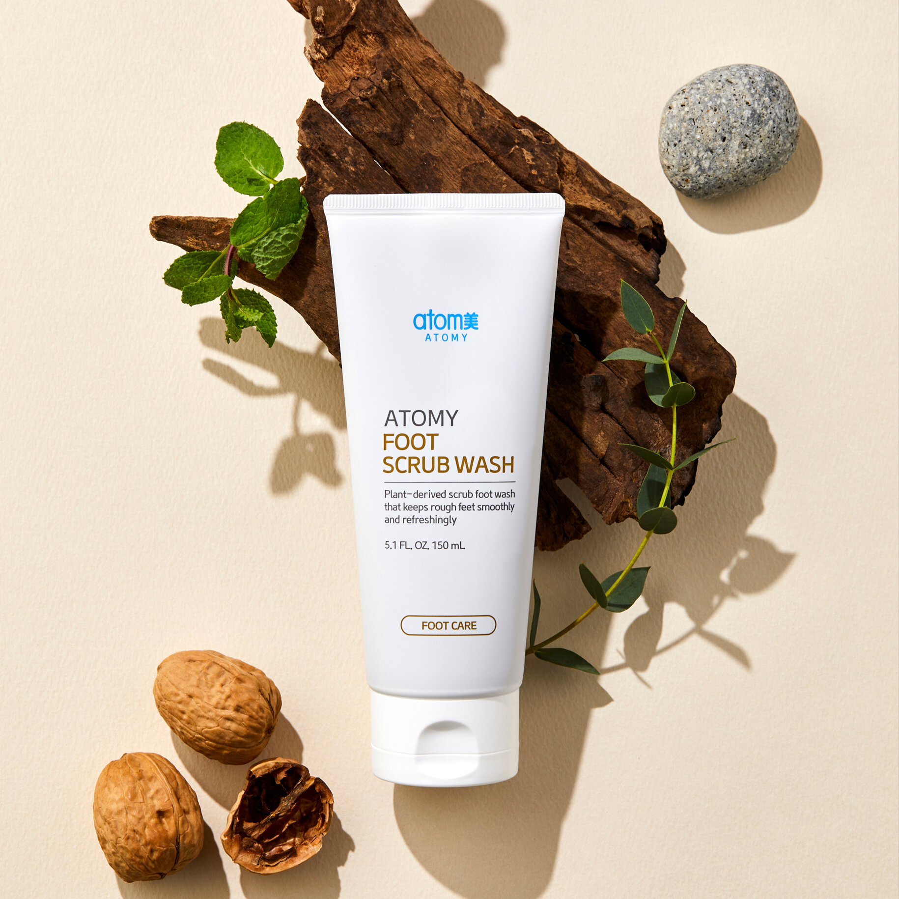 Охлаждающий скраб для ног от Атоми/Atomy, 150 мл, Южная Корея