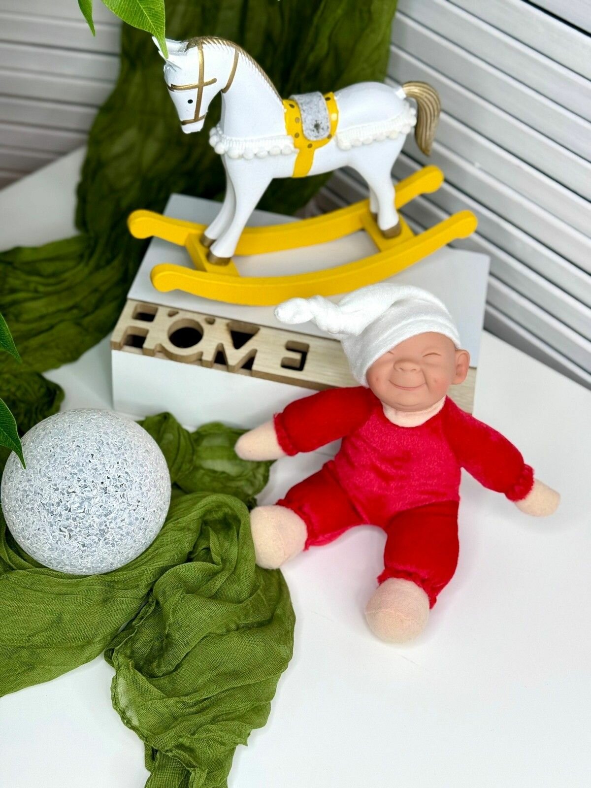 Кукла для девочки мягконабивная 23 см Каритас