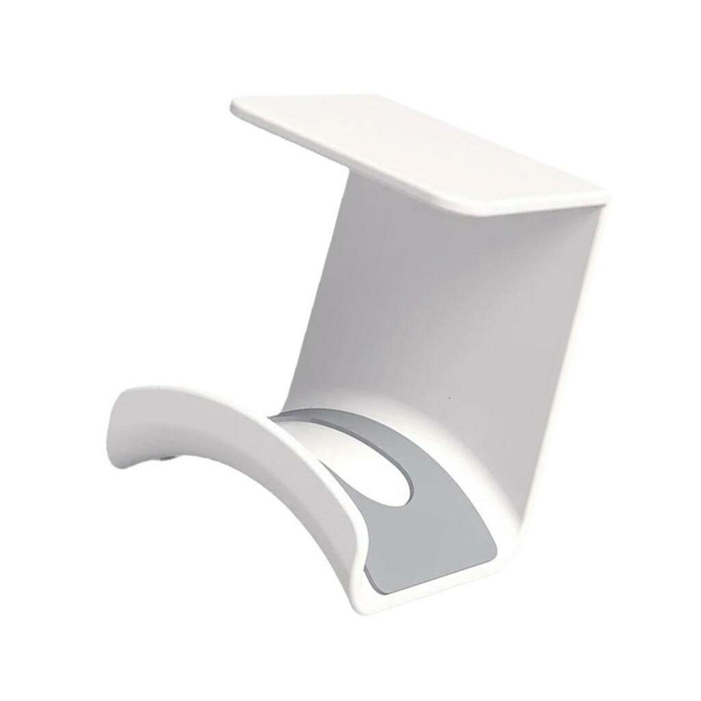 Кронштейн для наушников под стол/на стену белый/черный, под белым столом