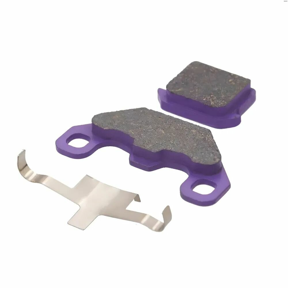 Колодки тормозные гидравлические (керамика) фиолетовые для электровелосипеда Колхозник, Jetson, Wenbox , Monster 2120035