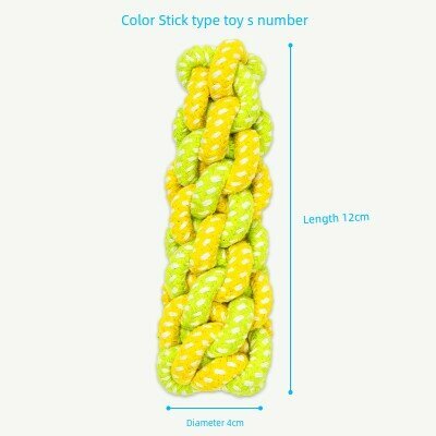 Игрушка для собак, прочная жевательная веревка для чистки зубов, для крупных собак, голден ретривер, лабрадор, узловая