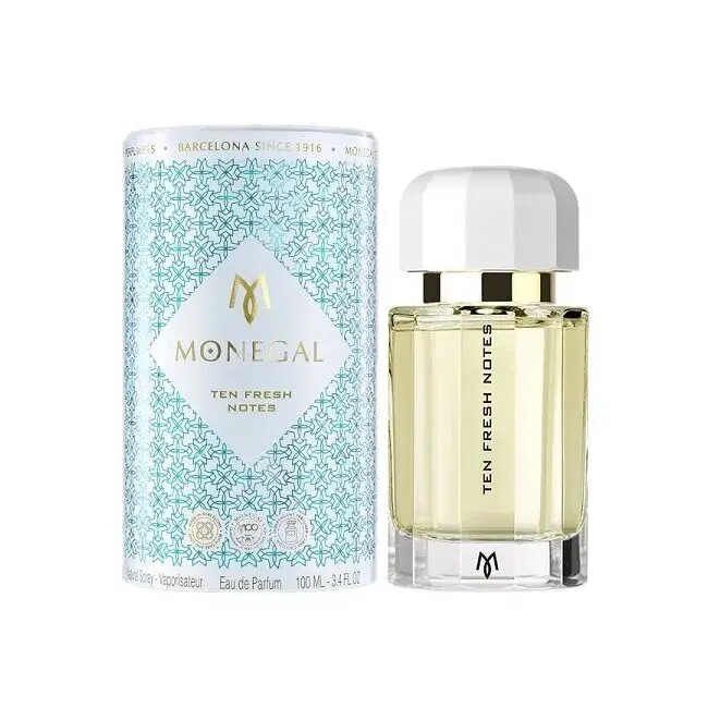 Ramon Monegal Ten Fresh Notes 100 мл, Парфюмерная вода унисекс