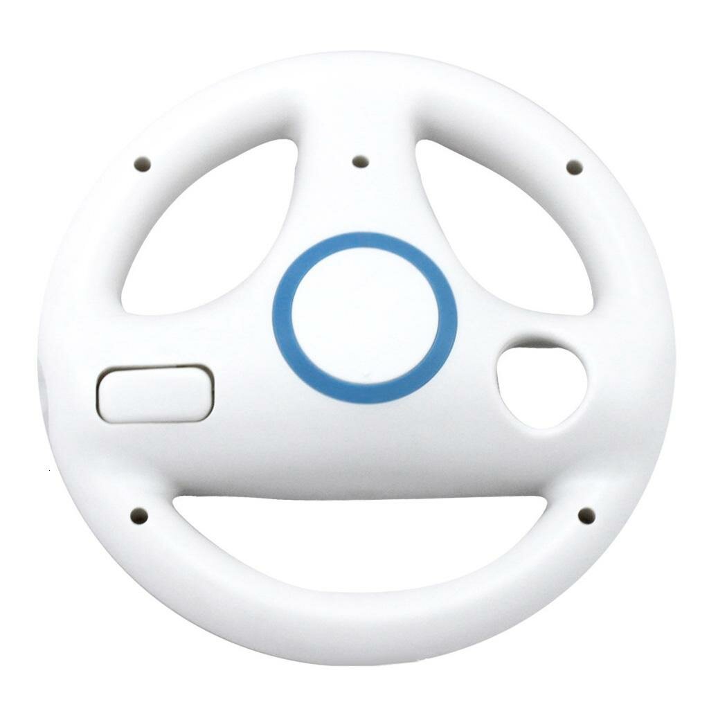 Мини-руль с присоской для гоночных игр, Белый