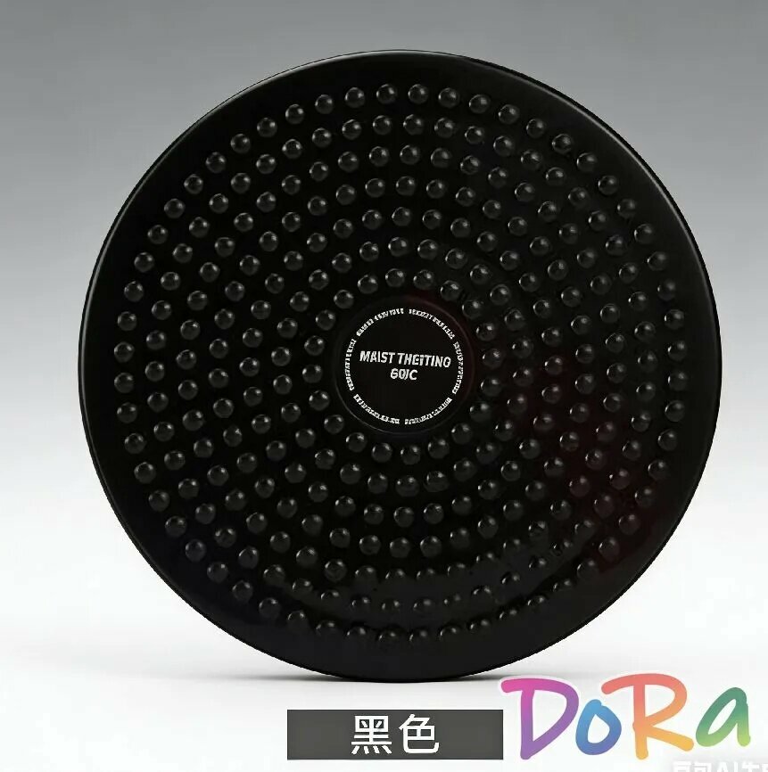 Пластиновый диск для талии черный, домашний тренажер для похудения и массажа стоп, скручивание для талии, бедер и живота