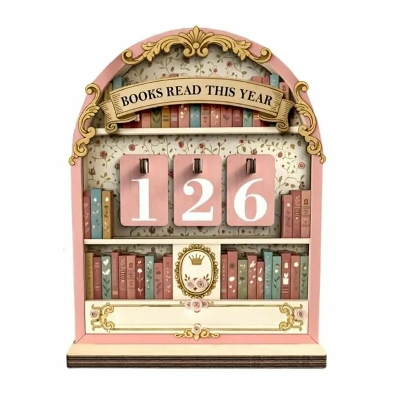 Деревянный маркер для чтения, Розовый