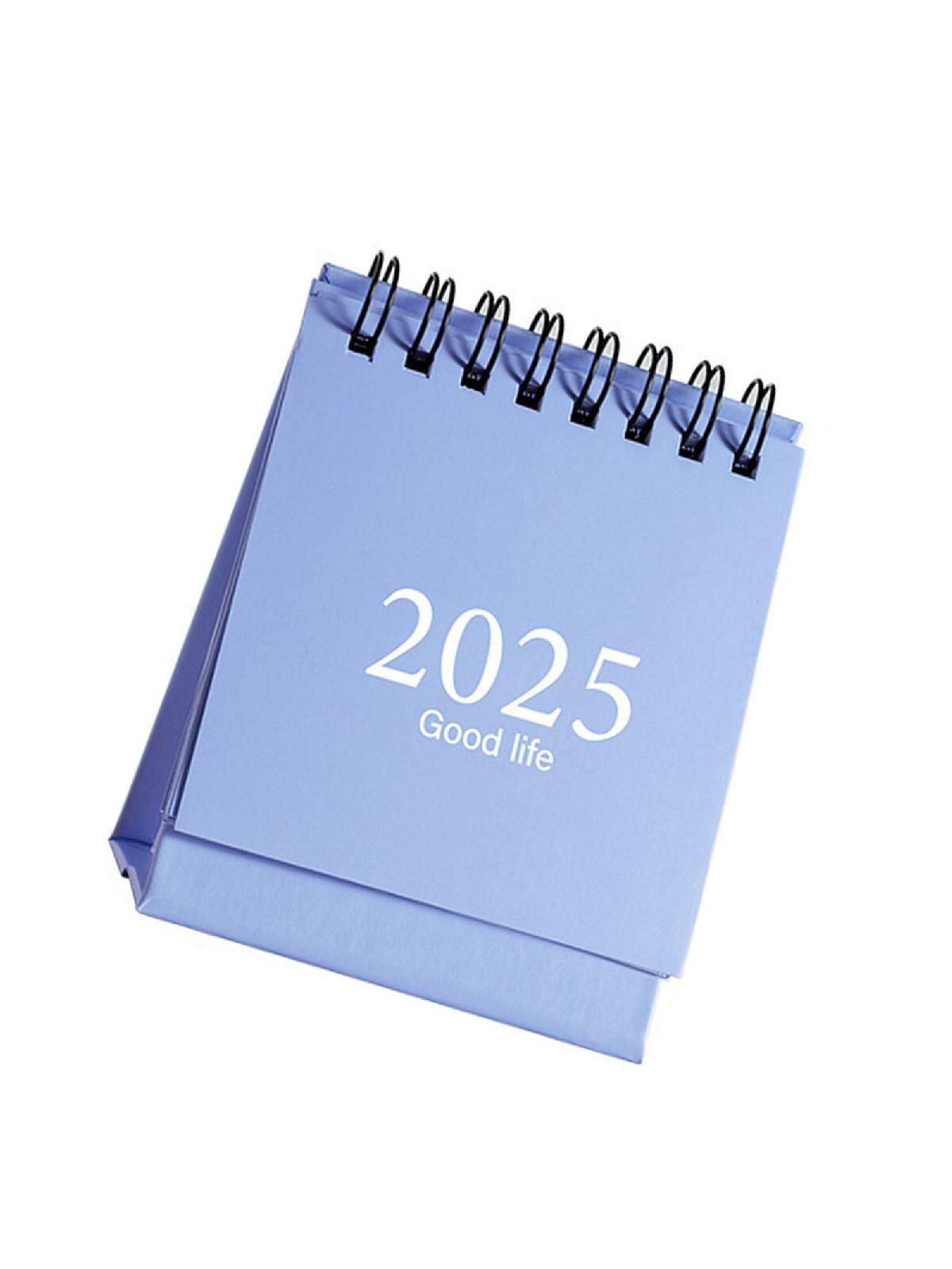 2025 Настольный Календарь Годовой планировщик Ежемесячный календарь Английский Постоянный календарь