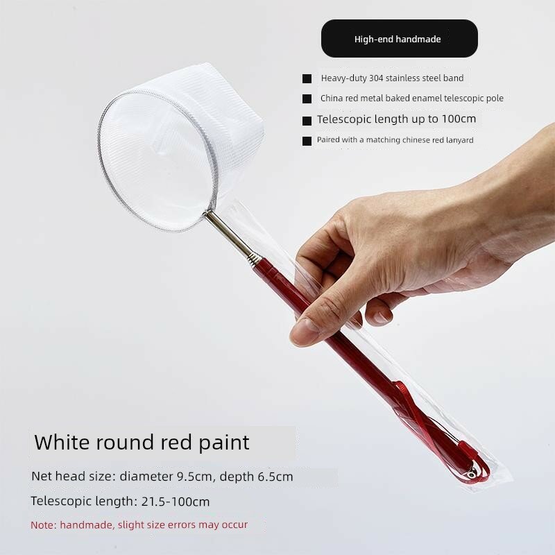 Сетка для аквариума для ловли рыбы, кристаллических креветок, бетт, зебриков, мелких рыбок, телескопическая трехмерная