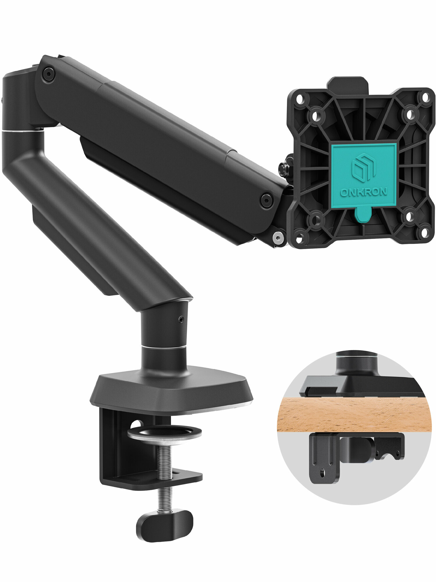 Кронштейн для монитора ONKRON G45 для монитора 13"-32" настольное, до 8 кг, черный