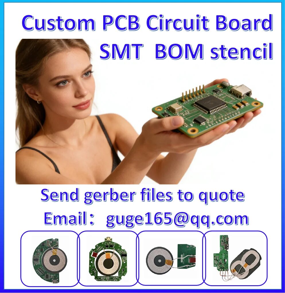 Производство печатных плат (PCB) под ключ: сборка печатных плат, услуги SMT и DIP, комплексные услуги по поставке компонентов.
