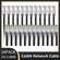 Кабель Ethernet Cat6a Black line, 0.15M, 24 шт