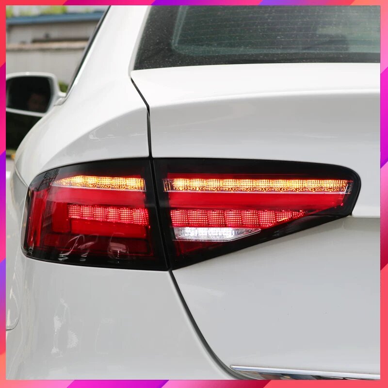 Фара в сборе для Audi A4L (09-16), обновленная до новой модели с лазерным светом и динамическим указателем поворота,