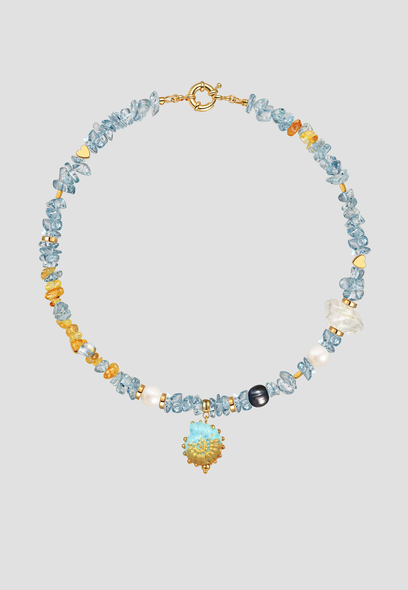 Колье, муранское стекло