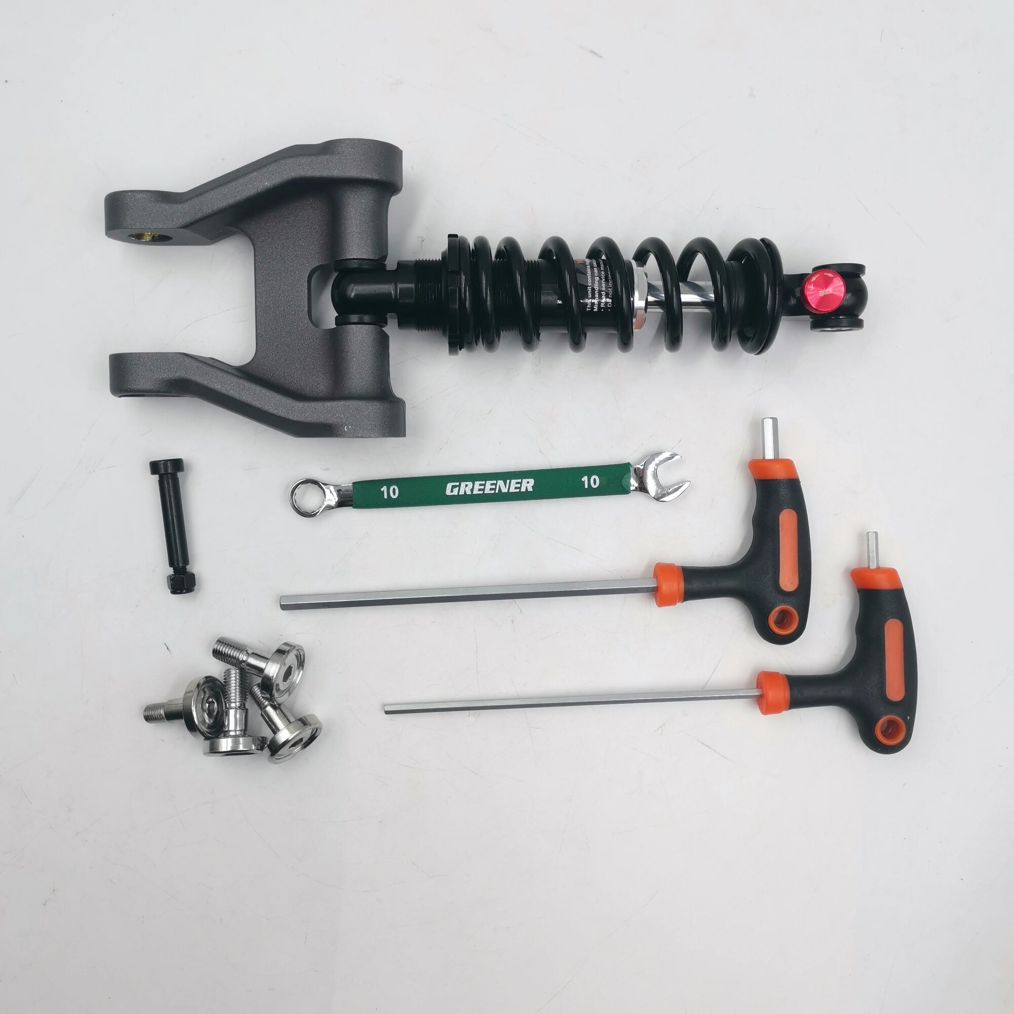 Оригинальная мягкая версия, Амортизатор передней вилки, подвеска для электрического скутера GT1, мягкий амортизатор, аксессуары для скутера