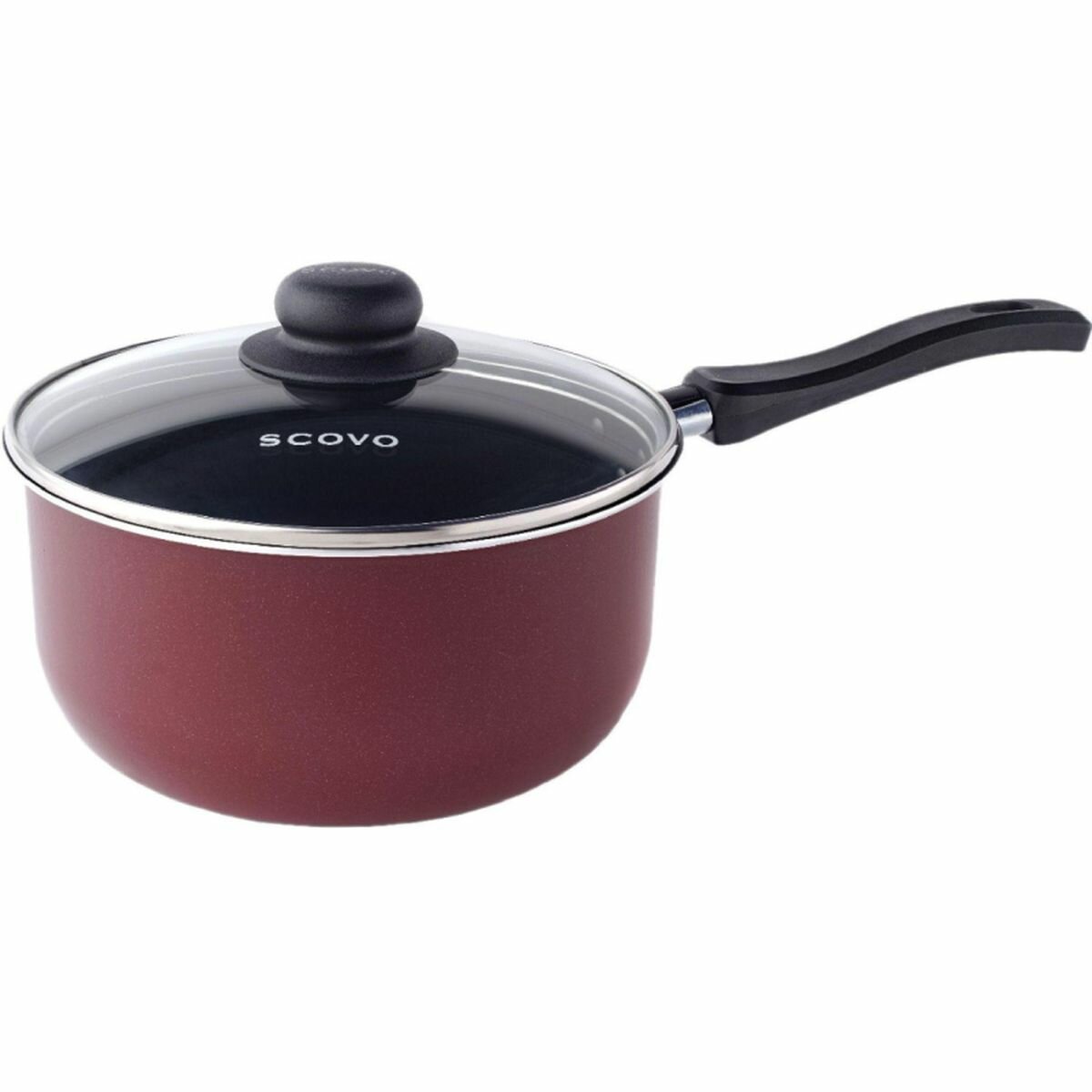 Ковш 18см, 2л + стеклянная крышка (2208988), 4шт.