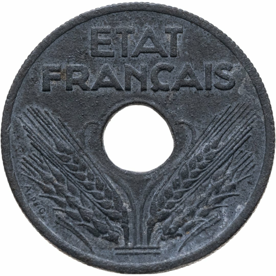 Франция 10 сантимов (centimes) 1943 ÉTAT FRANÇAIS