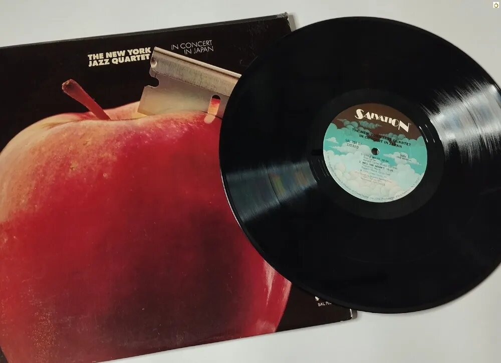 Виниловая пластинка The New York Jazz Quartet - In Concert In Japan (1975, LP, США) — фото 1