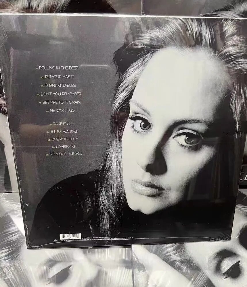 ADELE - 21 (LP) виниловая пластинка, издание XL Recordings, зарубежная поп-музыка, 12 дюймов — фото 1
