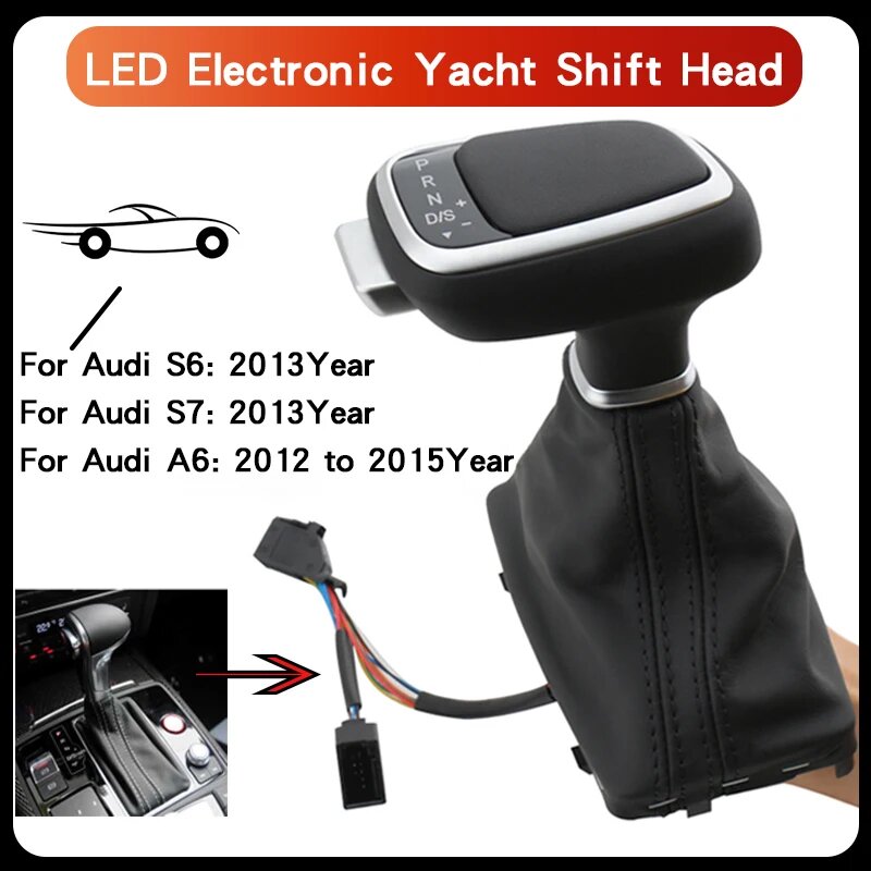 Ручка КПП LED Yacht для Audi A6 S6 S7