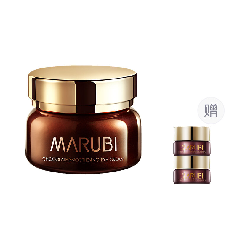 Крем для глаз унисекс MARUBI Chocolate Silky, 25g+Eye Cream 3g*2 Pcs