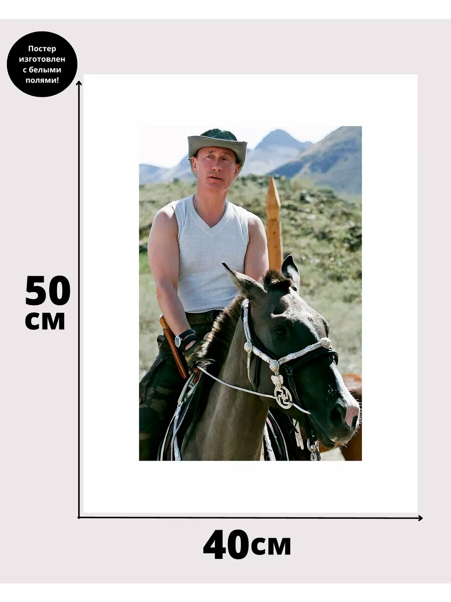 Постер Путин Владимир Владимирович