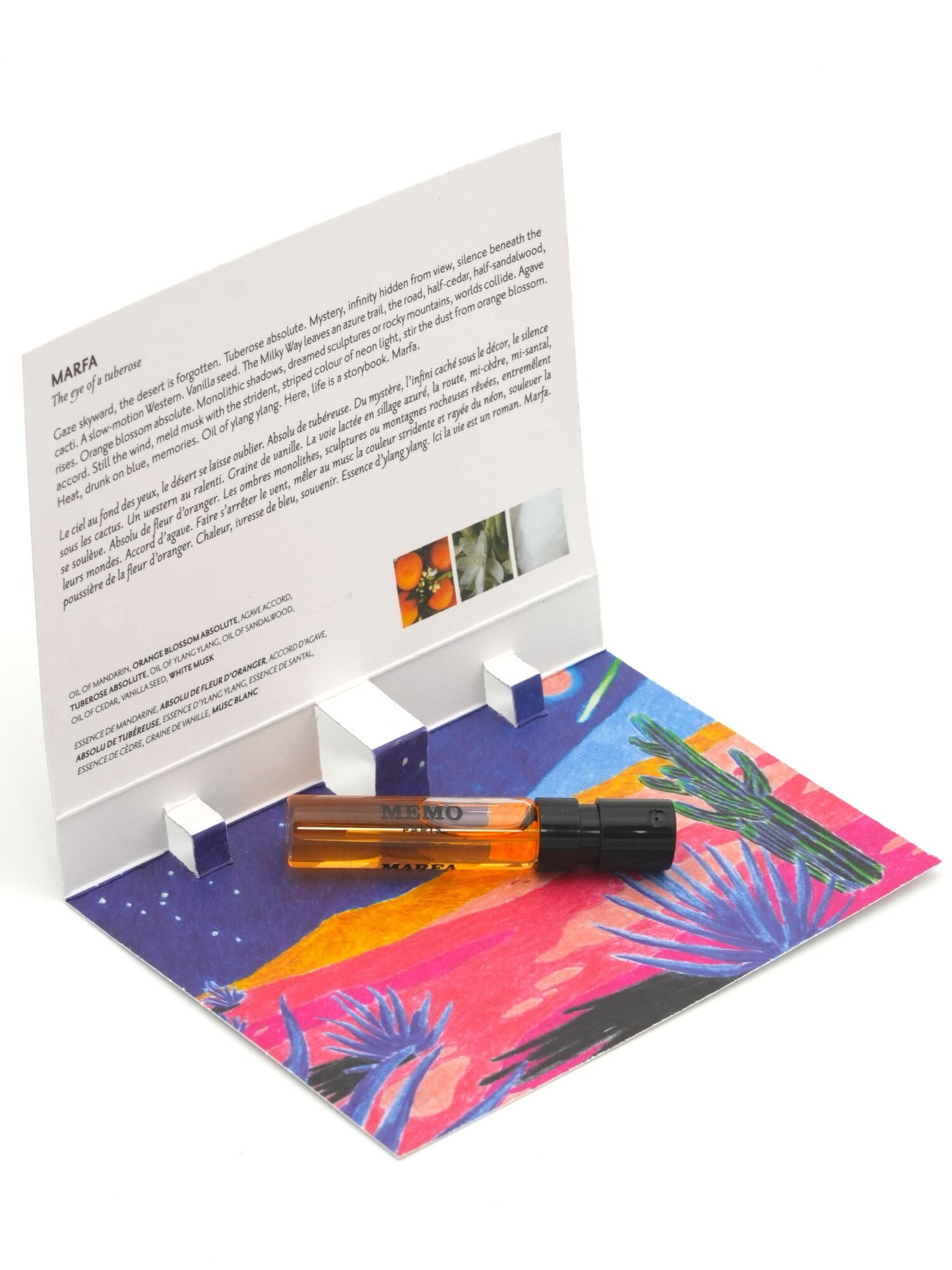 Парфюмерная вода (edP) Memo Paris MARFA унисекс мужская женская 1,5мл