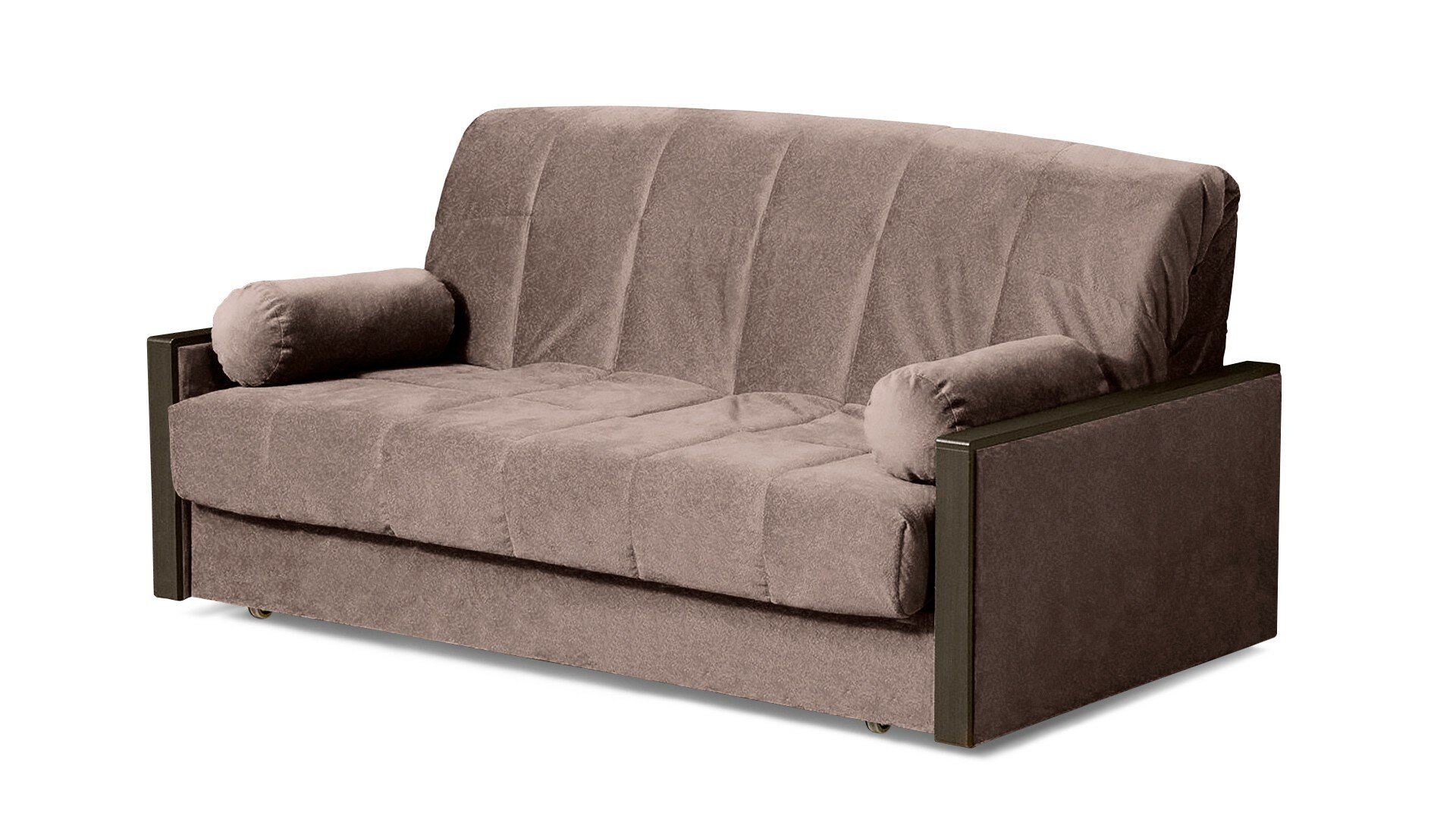 Диван Милена Лайт Velutto 37 NEW 183x105x88 см, розовый Велютто, аккордеон GOODFORM