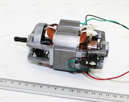 Двигатель мясорубки Аксион PU7630 220 AC-8108-RV-4 300W CW/CCW с реверсом