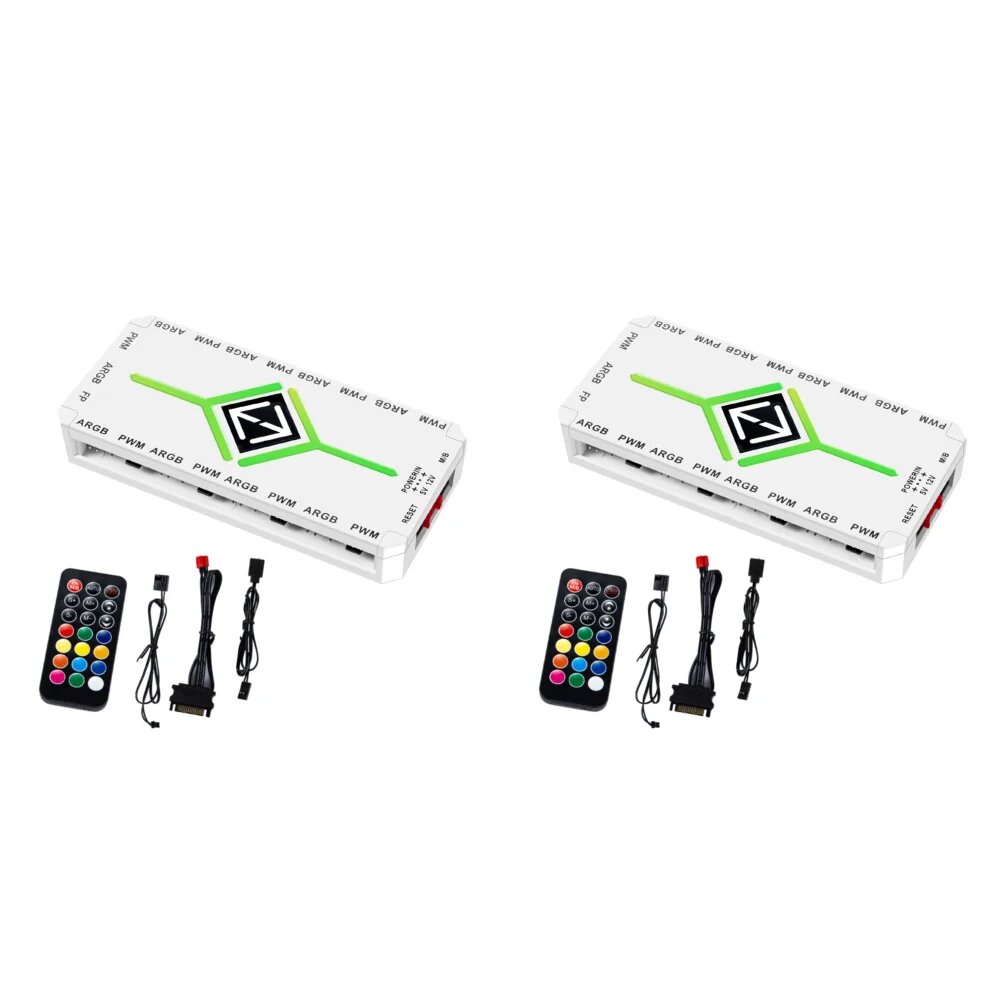 Контроллер ARGB VODOOL для вентиляторов White 2PCS