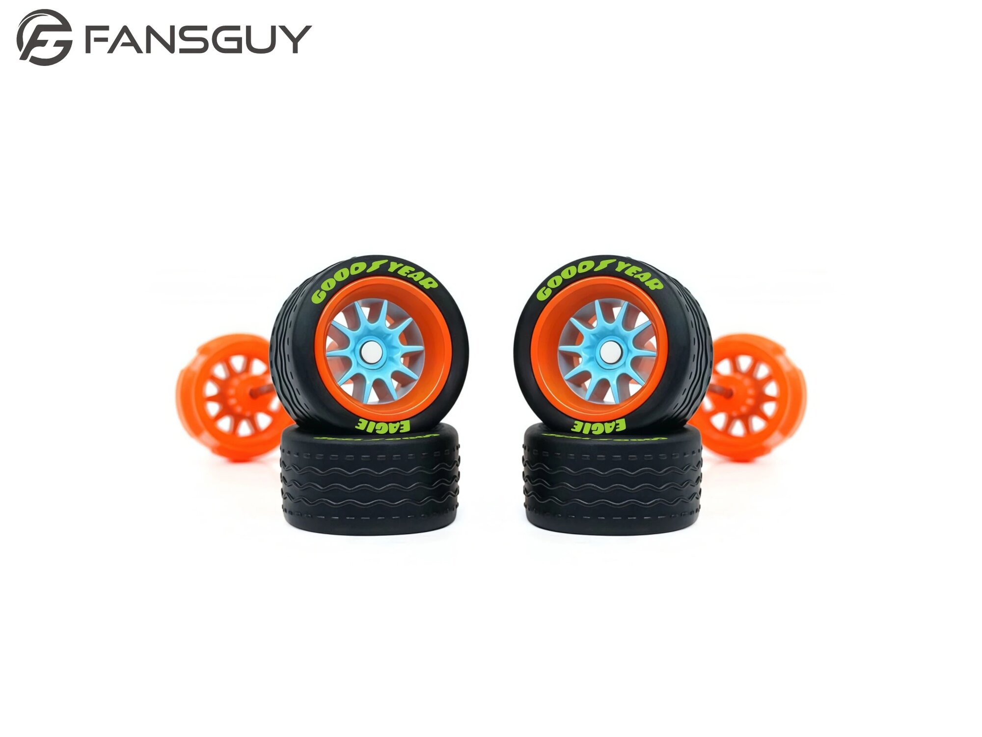 Колеса FANSGUY 1/64 SSC-GFN SSC-GFNCG Blue 1