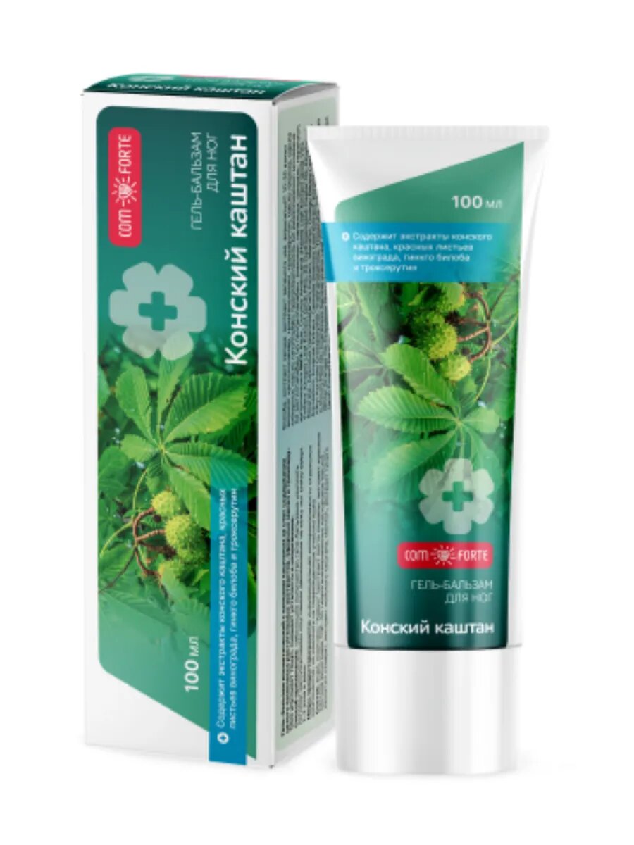 Конский каштан ComForte гель-бальзам, гель-бальзам, для ног,