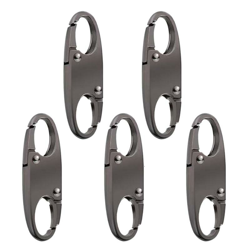 Застёжка-зажим для молний, Серый