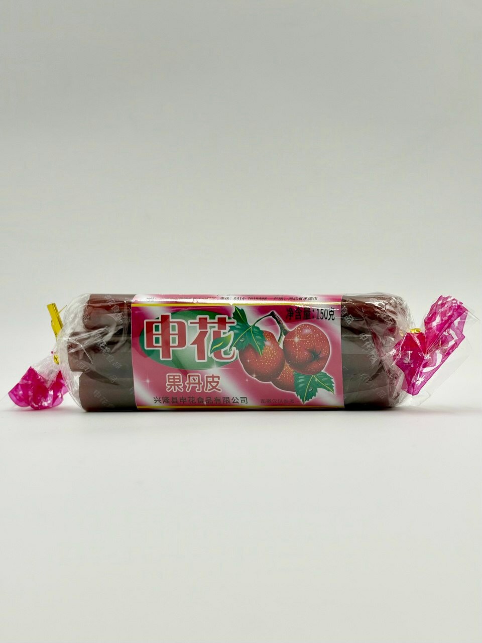 Китайская фруктовая пастила из боярышника, 6 порций,150г