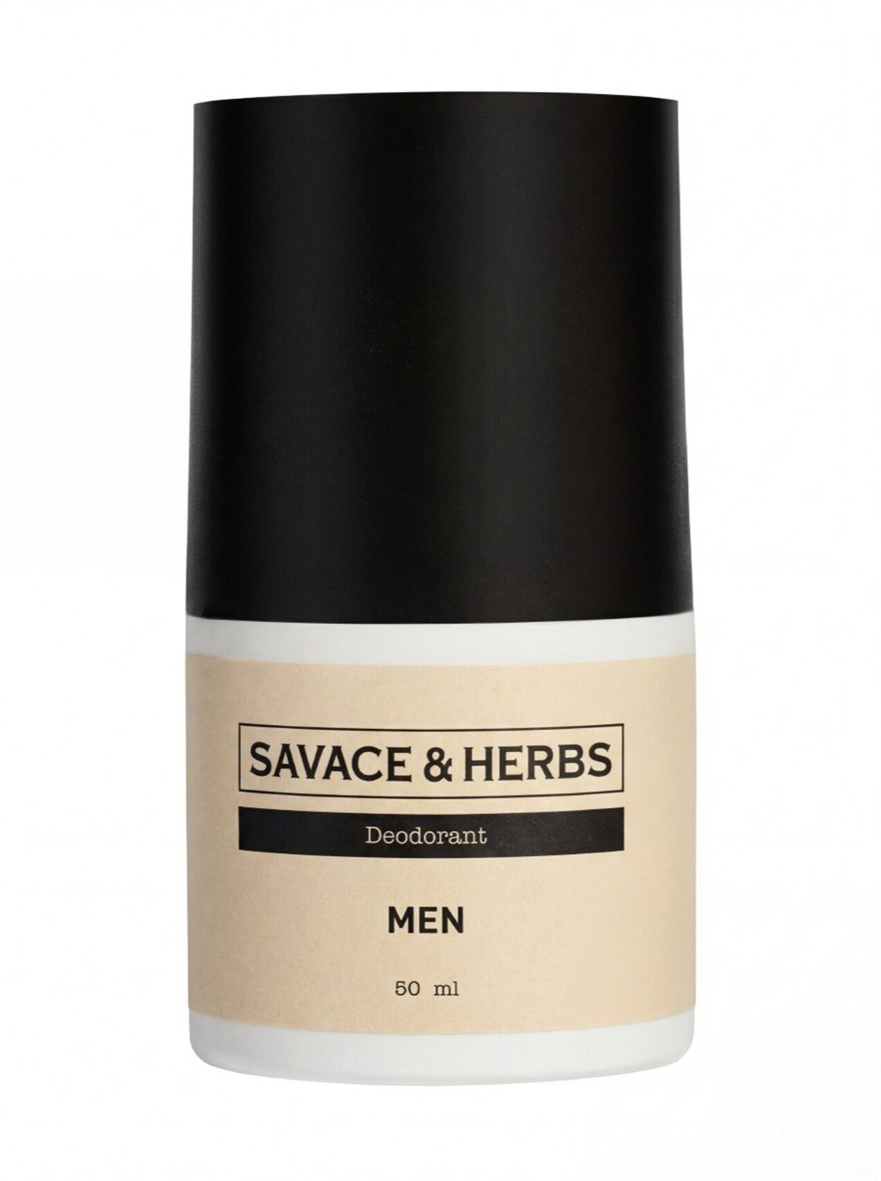 Дезодорант - антиперспирант мужской против пота и запаха, роликовый, 50 мл Savace&Herbs