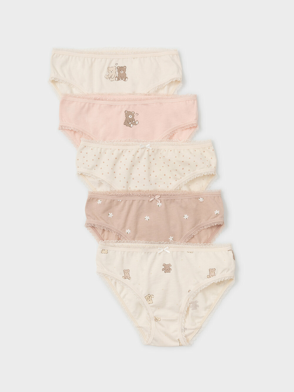 Трусы хлопковый детский набор трусов слипов, 5 шт