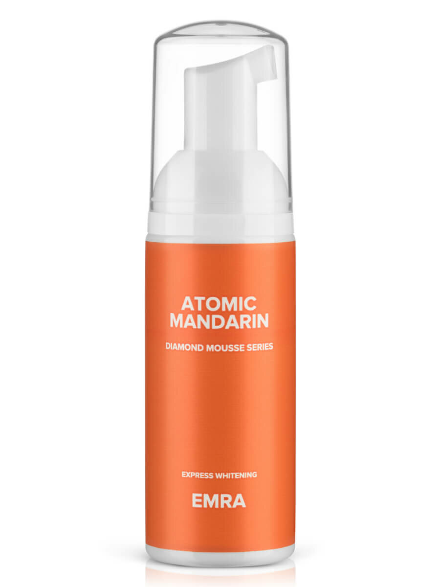 Очищающая пенка Diamond Mousse Atomic mandarin - марроканский мандарин, 60 мл, EMRA