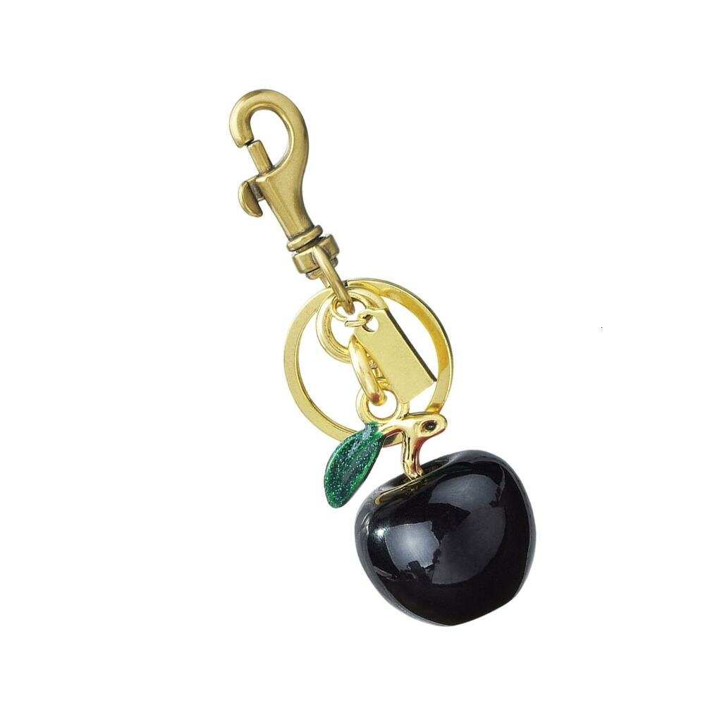 Брелок-подвеска «Яблоки», зеленый лук розовый бла