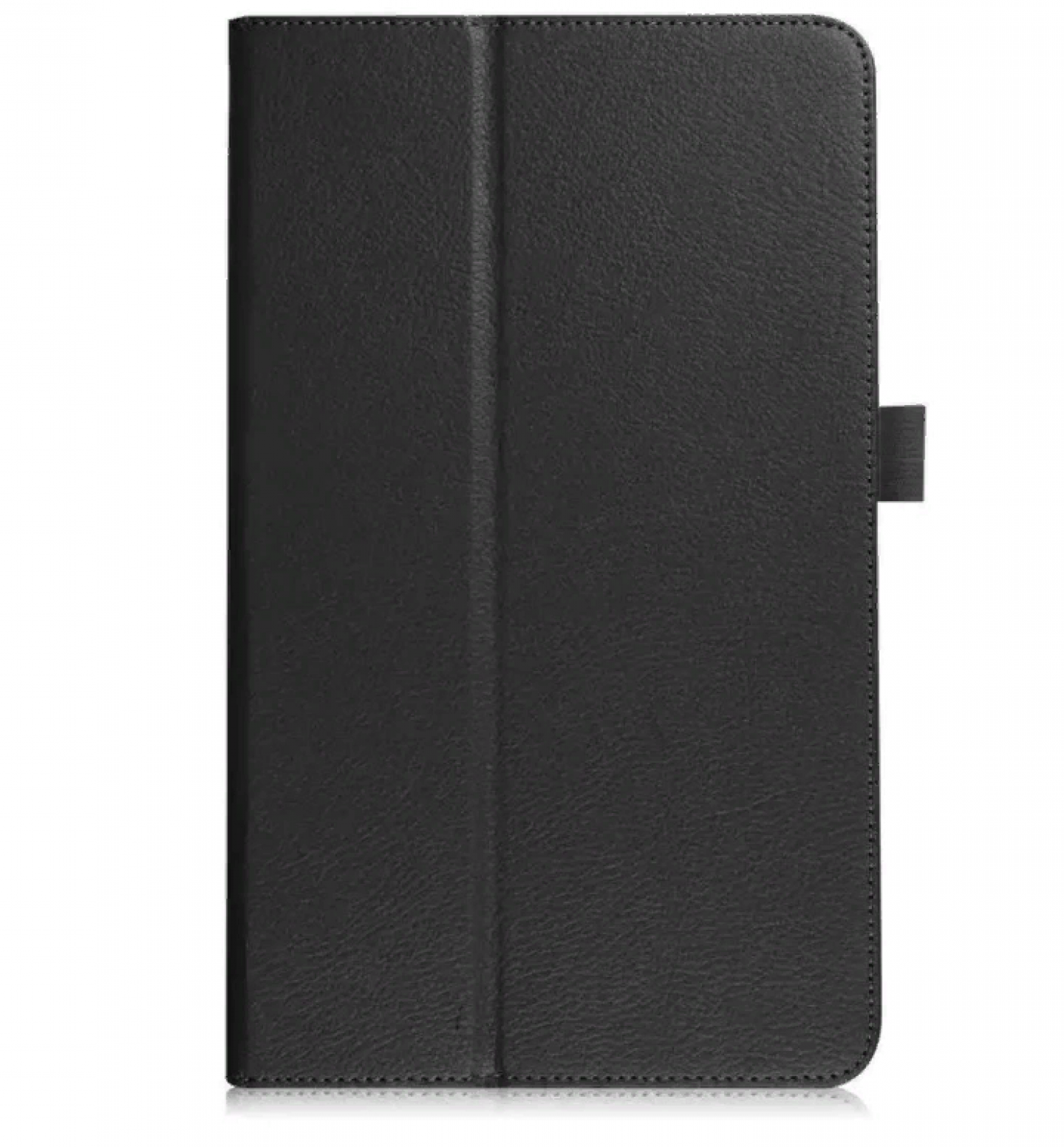 Чехол-книжка MyPads Eclissi di lusso для Samsung Galaxy Tab S7 11 / S8 из искусственной кожи с мульти-подставкой, черный