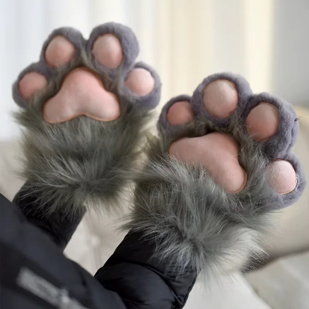 Wow chan Kig Furry Fursuit Paw Полиэстер A2
