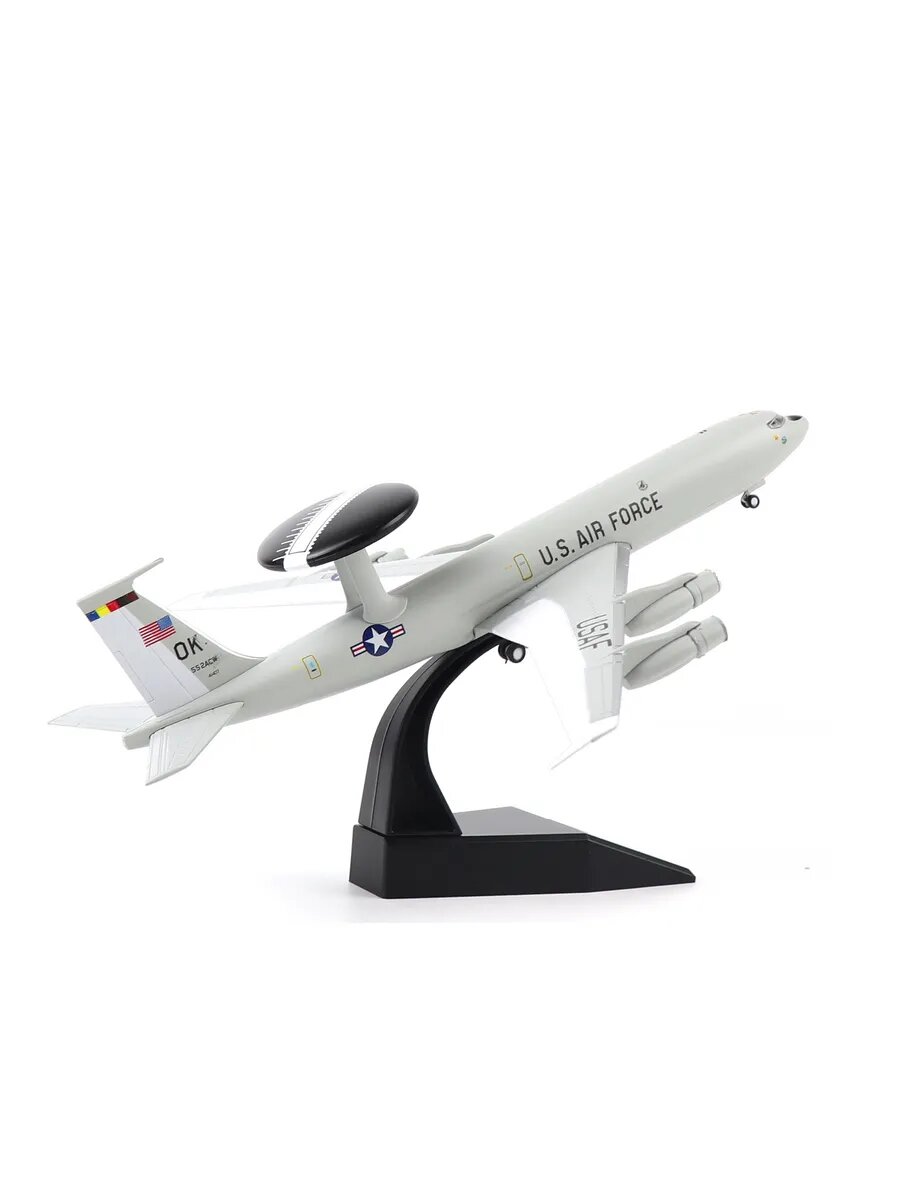 Модель самолета E-3 Sentry дрло 1:200 металл