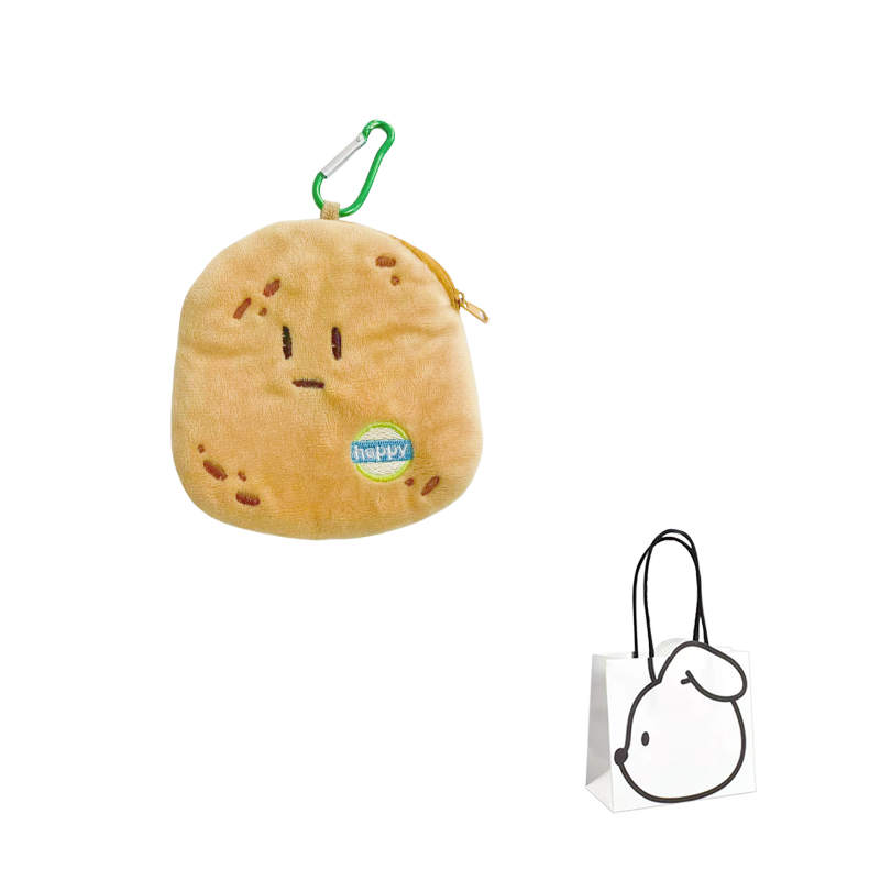 Плюшевые подвески унисекс PIPIDOU Wampees Smile Potato, 11 см, Happy Potato