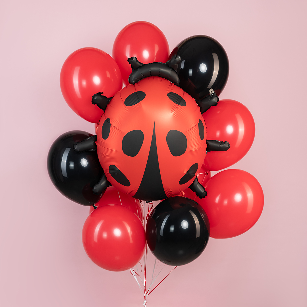 Букет из гелиевых шаров «Божья коровка»