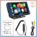 Портативная автомобильная консоль MP5 B300C с Apple CarPlay и Android Auto, Blue...