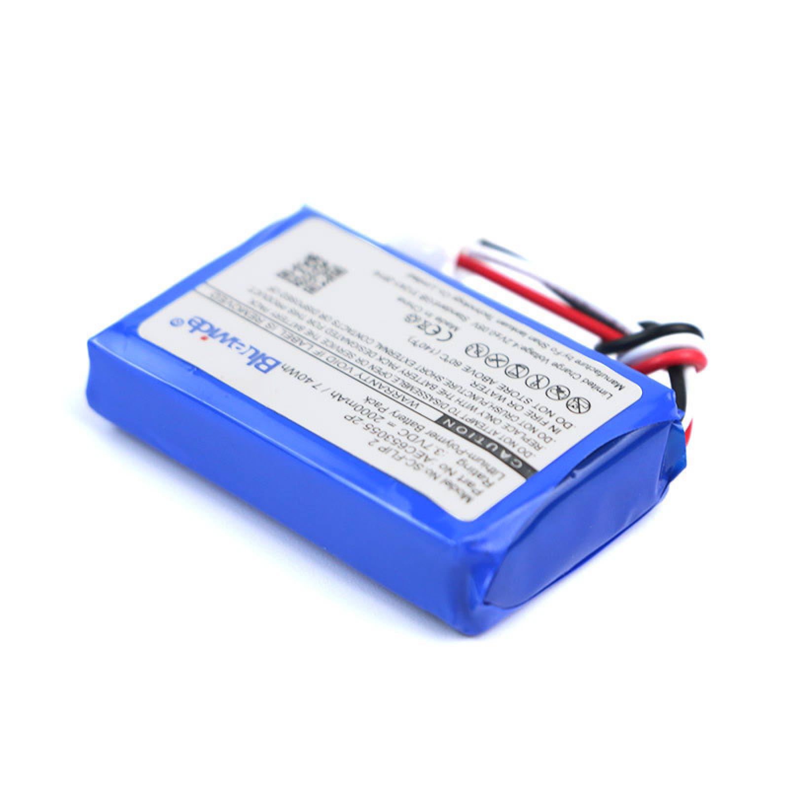 Аккумуляторная батарея MyPads для JBL Flip 2 (2013) AEC653055-2P 3,7V 2000mAh