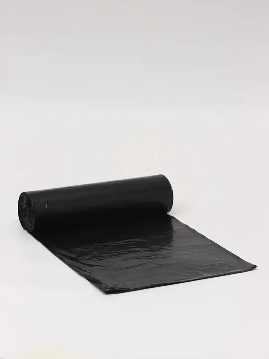 Прочные мешки для мусора 240 л, черные, 20 шт.