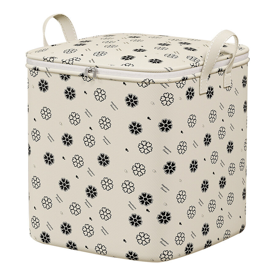 Мешок для хранения из нетканого материала, серый гофрированный тканевый мешок, органайзер для гардероба, принадлежности для хранения одежды и одеял.