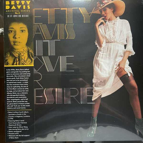 BETTY DAVIS Is It Love Or Desire (LP)