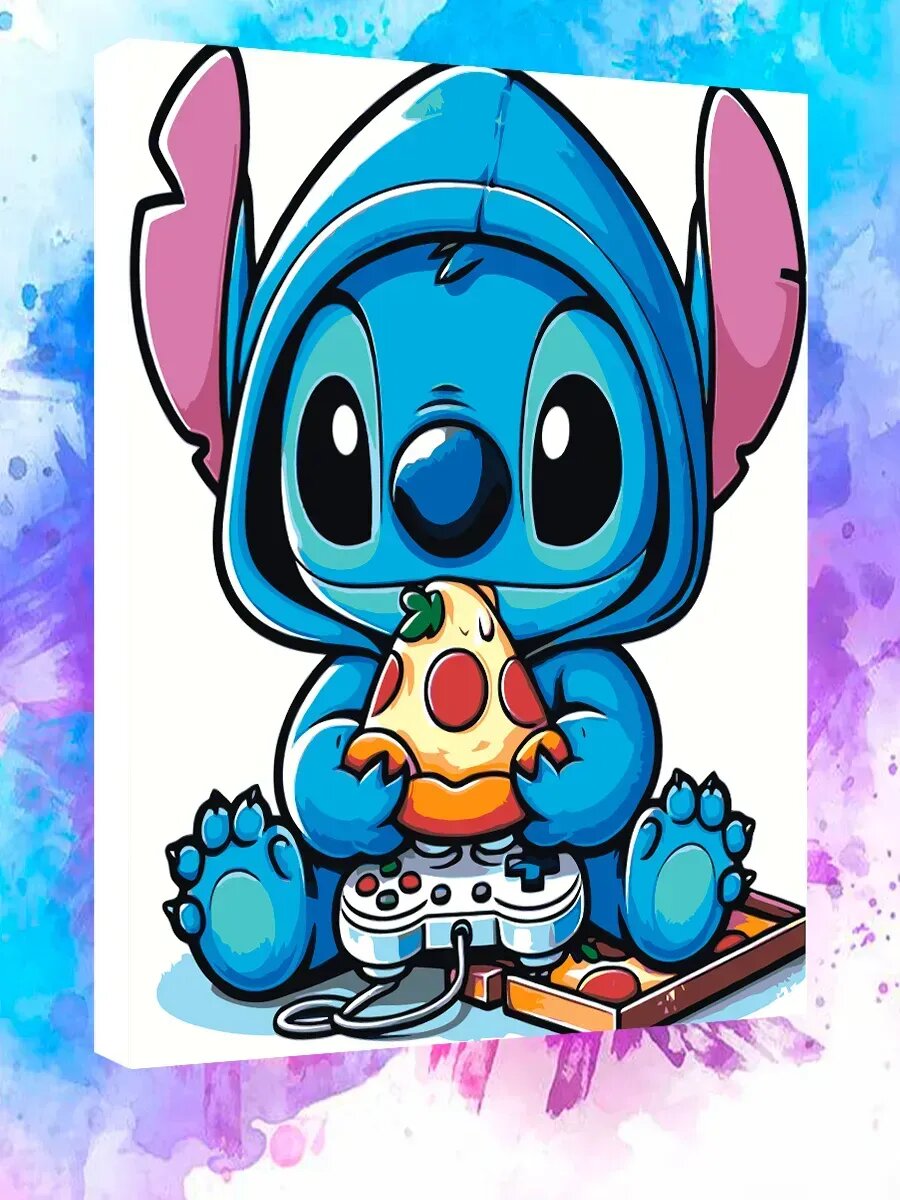 Картина по номерам Лило и Стич Мультфильм