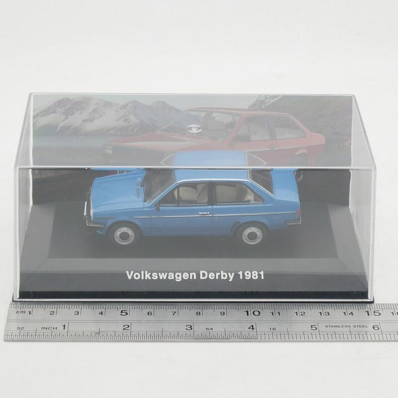 Ixo 1:43 Volkswagen Derby 1981 Модель автомобиля из сплава Коллекционная игрушка