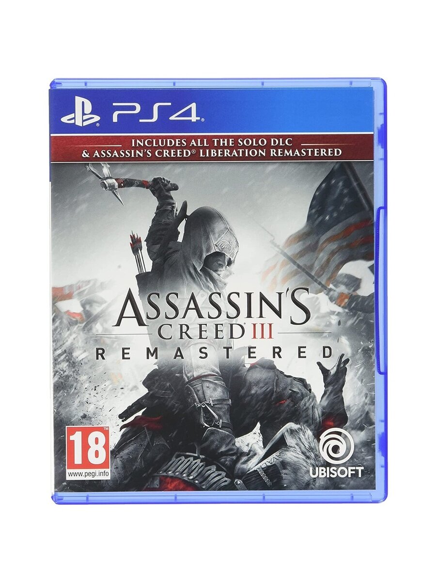 Игра Assassin's Creed III: Remastered [PS4, русская версия] (EU) для PS4 и PS5
