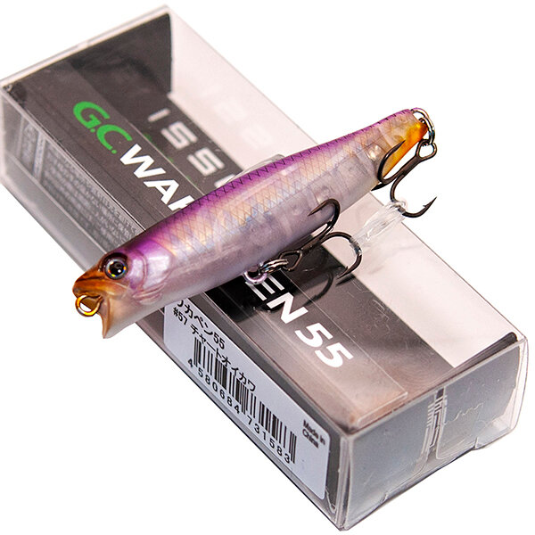 Воблер ISSEI G.C. WAKA-PEN 55F 3g цвет 58